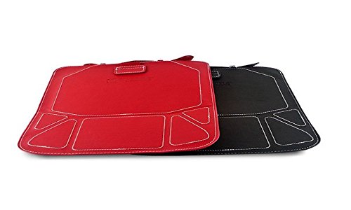 Encore, 10" Sleeve Bag with Stand (Red). Help Kids Carry iPad & Tablet. Tablet Carrying Bag Travel Bag Protection Stand.