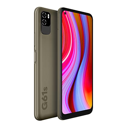BLU G61S | 2023 | 3-Day Battery | Unlocked| 6.5” HD+ Display | US Warranty| 64/4GB | (Bronze)