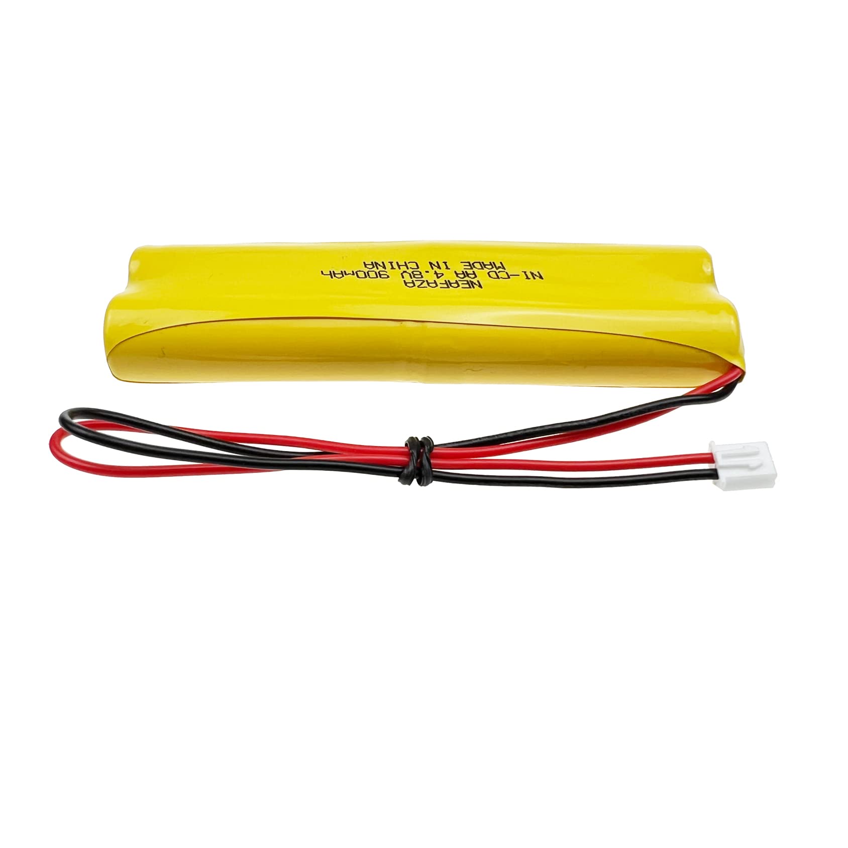 NEAFAZA D-AA650Bx4 Ni-CD 4.8V 900mAh Exit Sign Emergency Lighting Battery Compatible with Unitech Dual-Lite 0120859 Ni-CD AA 650mAh E1021R LITHONIA DAA650Bx4 (5 Pack)