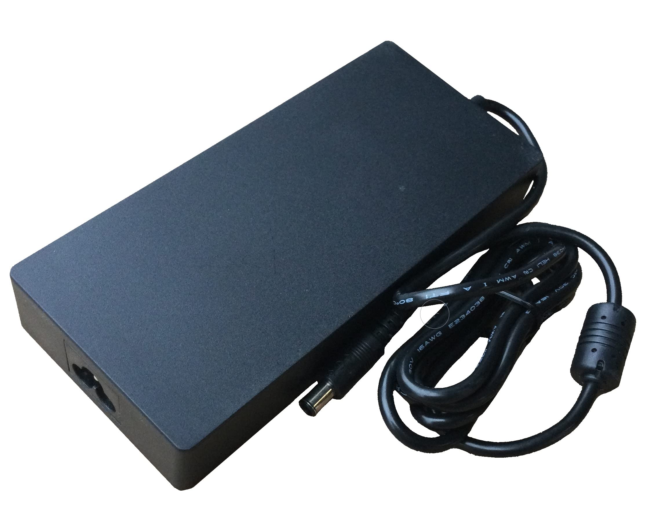 PowerTech AC Adapter - Power Supply for LG 34WN80C-B & 34WN80C Curved UltraWide Monitor, 34W, 5V DC, Black, Barrel Connector