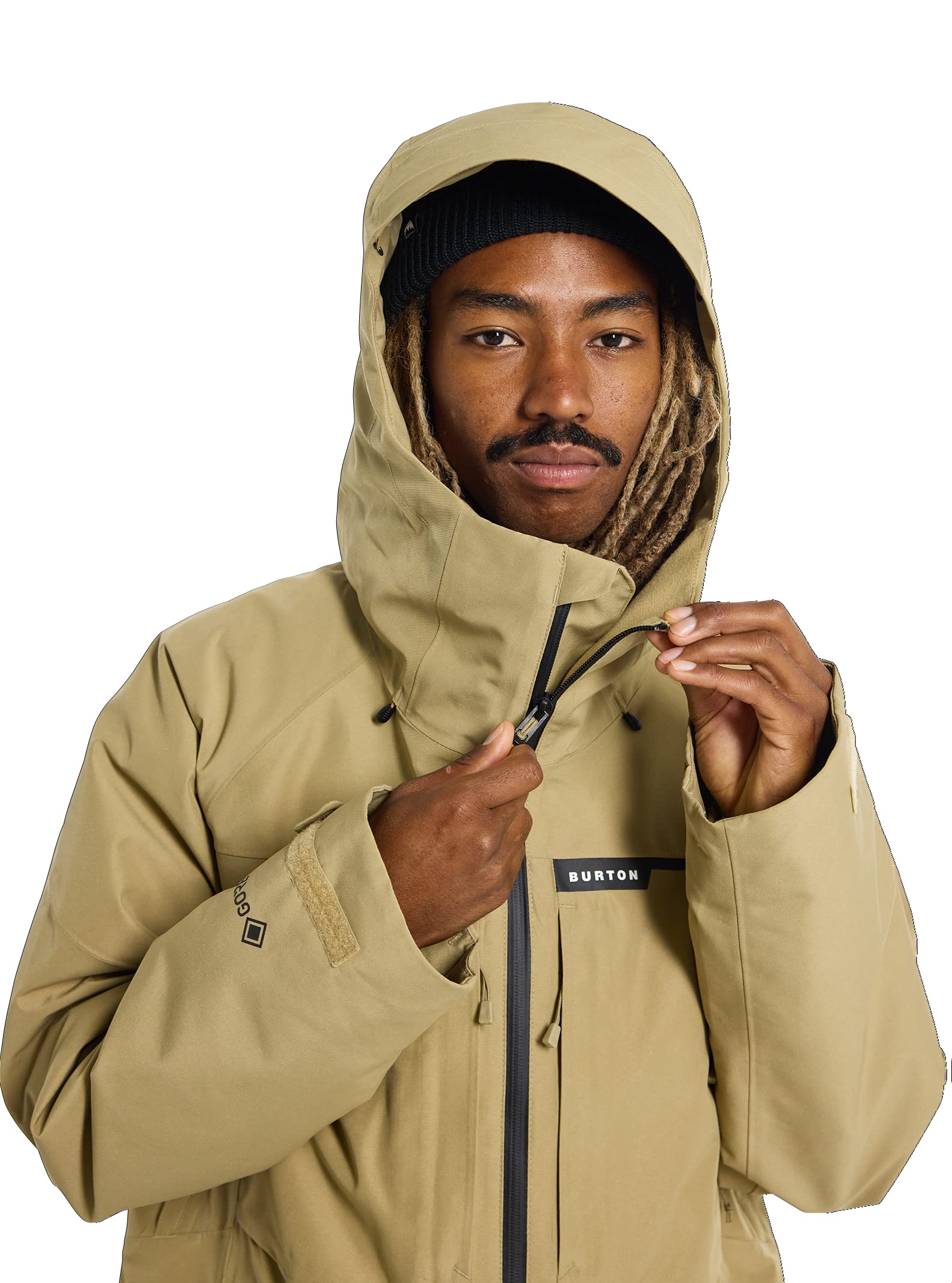Burton Men's Standard Pillowline Gore‑TEX 2L Jacket, Kelp, Medium