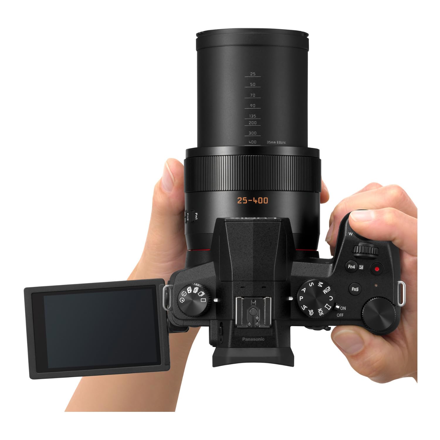 Panasonic DC-FZ1000M2 LUMIX FZ1000 II 20.1MP Digital Camera, 16x 25-400mm LEICA DC Lens, 4K Video, O.I.S. and 3.0-inch Display Point and Shoot Camera (Certified Refurbished) (Renewed)