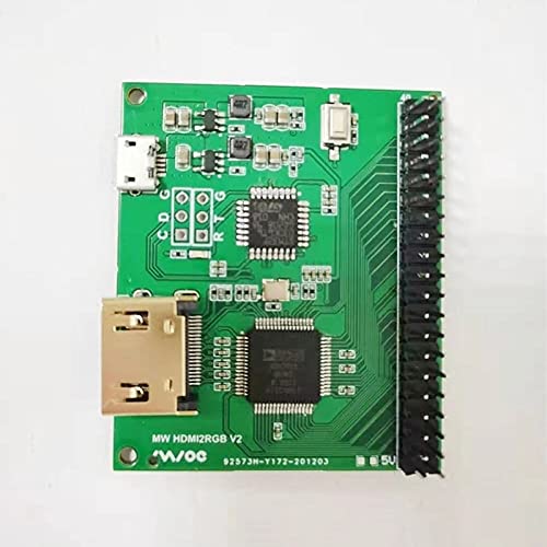 ADV7611 Development Board High-Definition Multimedia Interface to RGB888/BT656/BT1120 Raspberry Pi Screen Driver - (Color: No downloader)