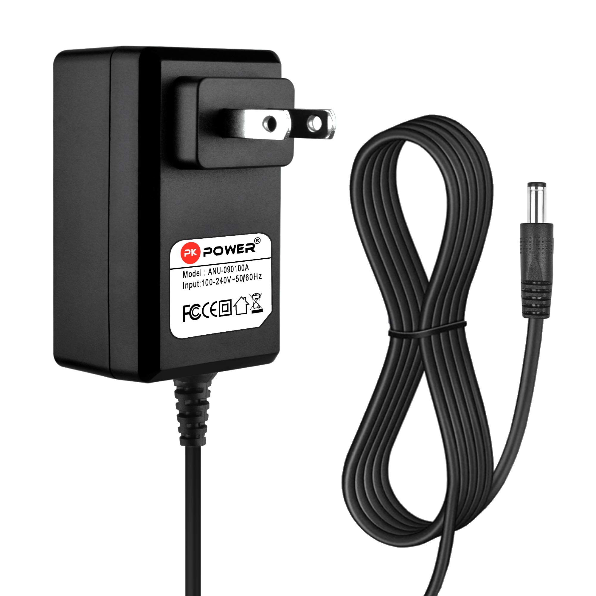 PKPOWER 9V AC Adapter Power Supply for Emerson 1-FS4000 1-FS4000-000 1FS4000000 Swiffer Sweeper Vacuum Power Supply Cord