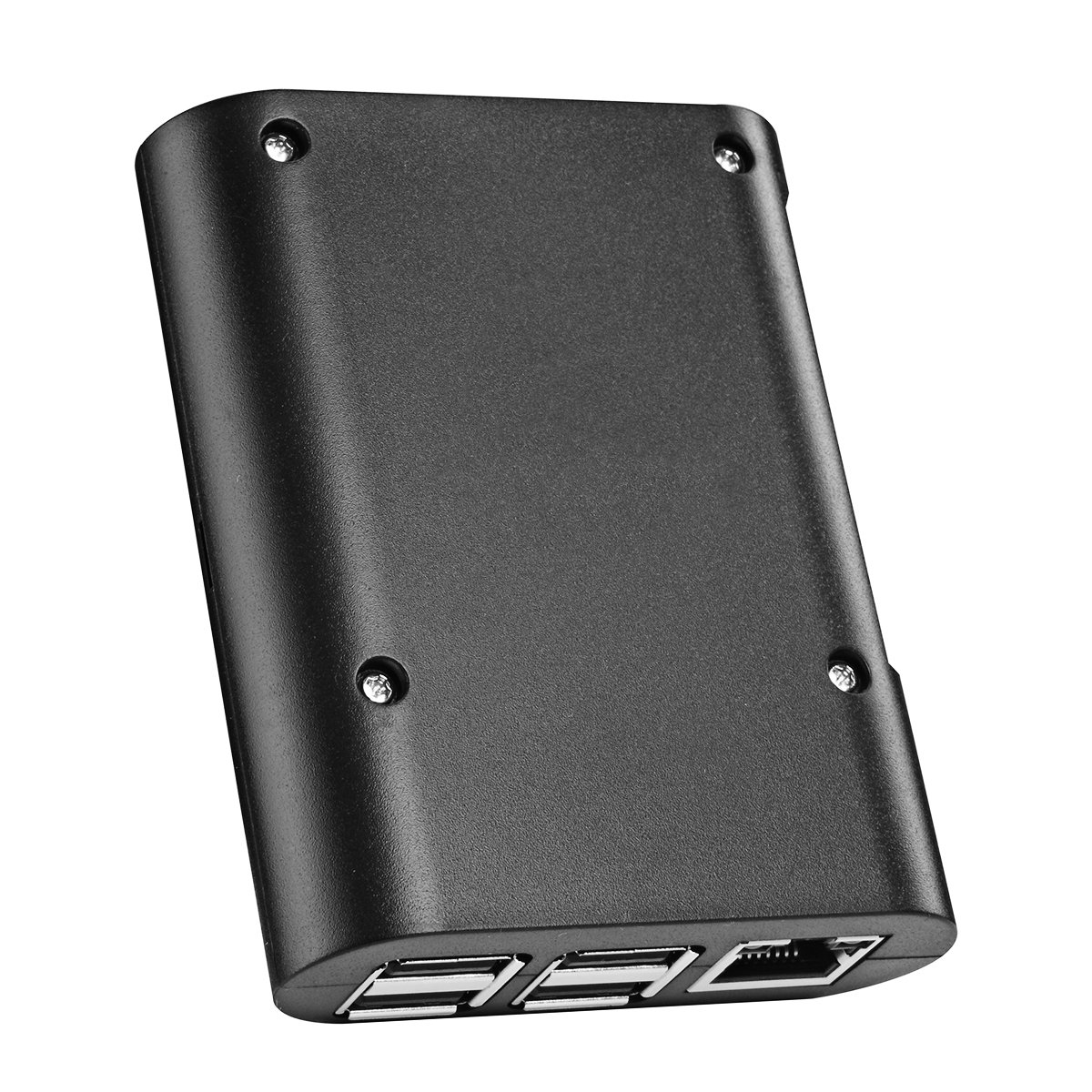 Enokay Case for Raspberry Pi 2 Model B B+ Raspberry Pi 3 Model B B+ Case (Black)