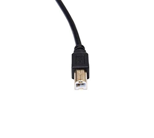 OMNIHIL 8 Feet Long High Speed USB 2.0 Cable Compatible with Brother Printer HL-6180DW/BROTHER HL-L2370DW/Brother HL-L6250DW/Brother MFC-7240/ Brother QL-810W