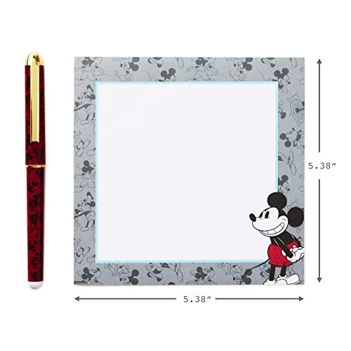 Hallmark Disney Notepad Bundle with Pen (3 Notepads, Assorted Sizes)