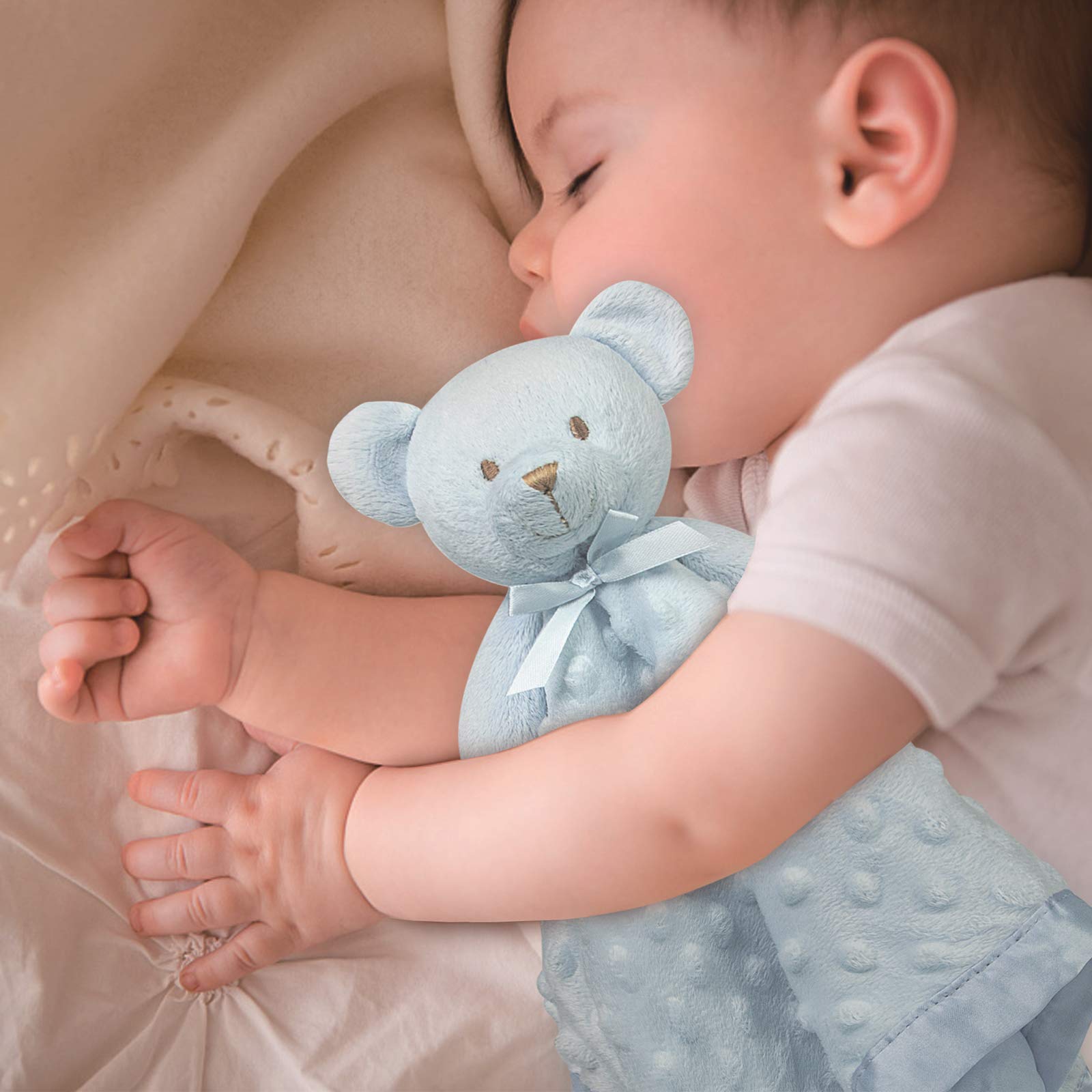 Pro Goleem Bunny and Bear Security Blanket, 16''