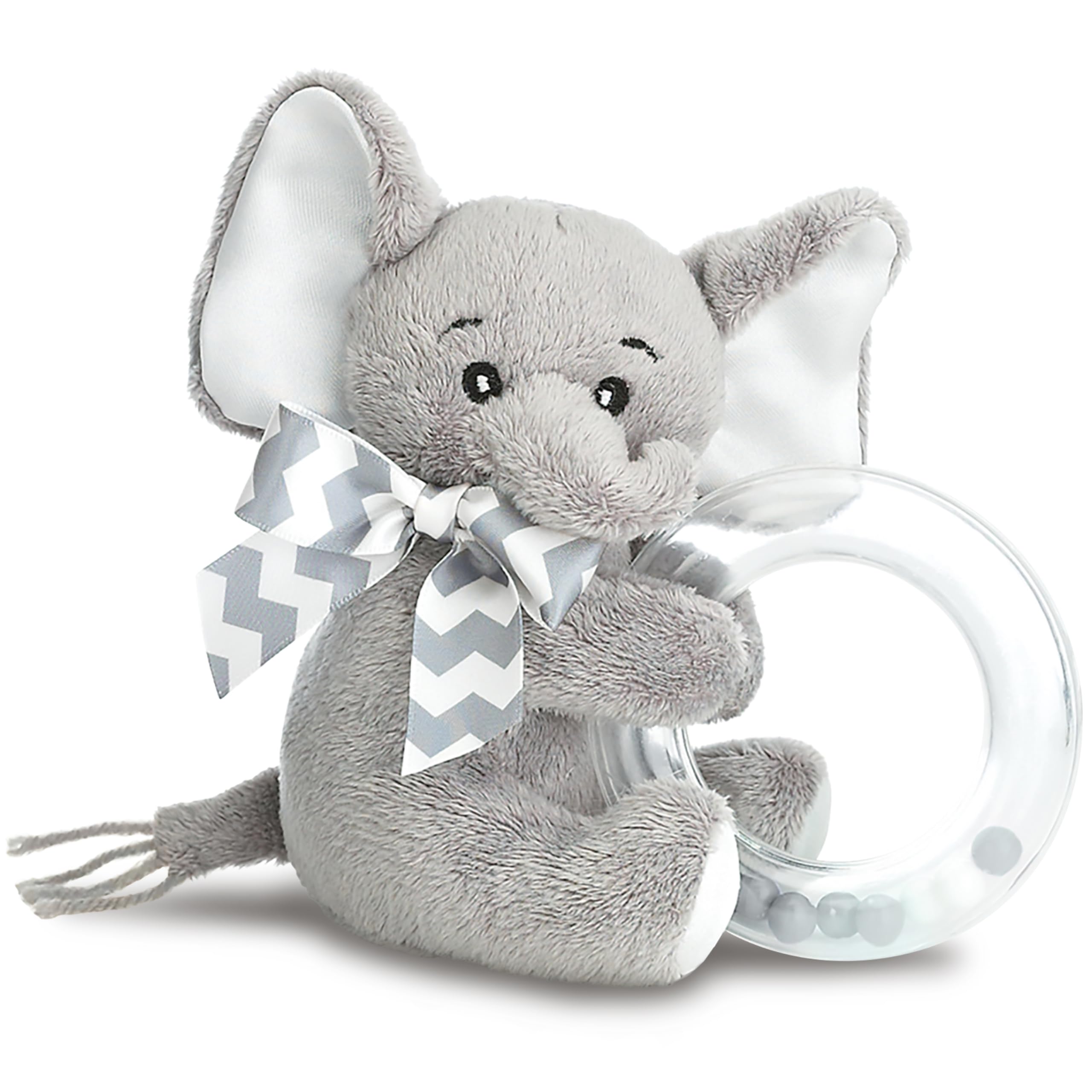 Bearington Lil' Spout The Baby Elephant Stuffed Animal, 5.5 Inch Plush Elephant