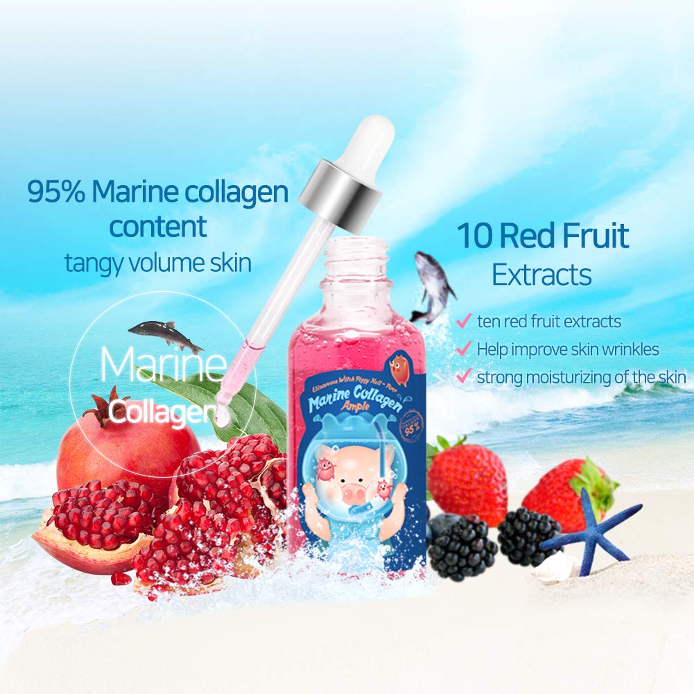 Elizavecca Marine Collagen Ample - Collagen Serum for All Skin Types, 50ml