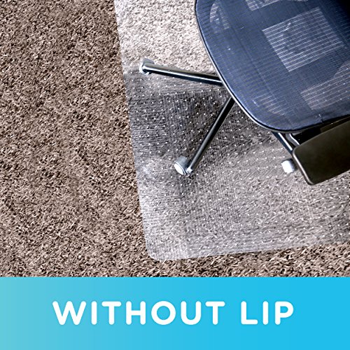 Dimex 46"x 60" Clear Rectangle Office Chair Mat For Low And Medium Pile Carpet, Made In The USA, BPA And Phthalate Free, C532001J