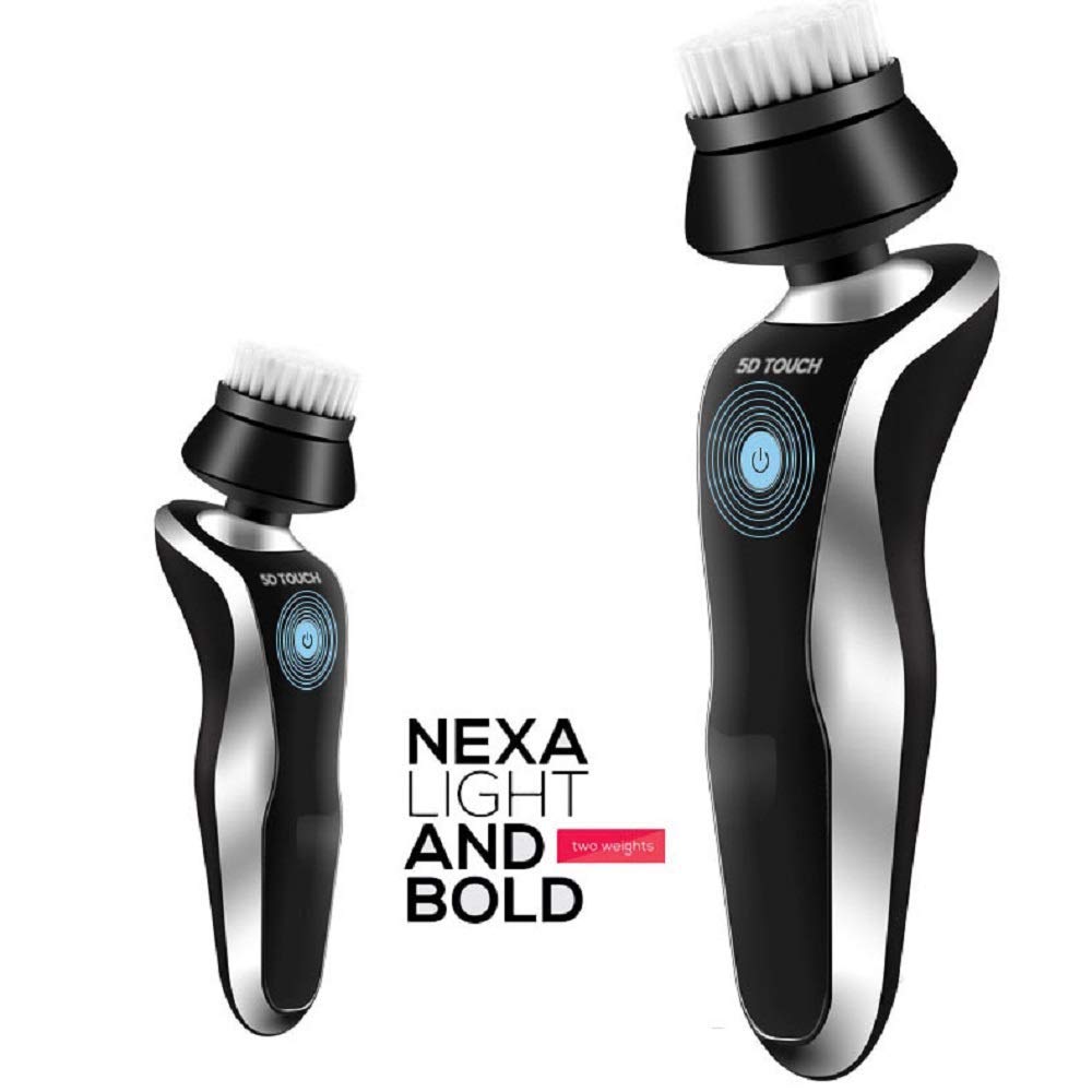 4 in 1 Multifunctional Waterproof Smart Electric Shaver Rechargeable 3D Rotary Shaver Razor Wet & Dry Rotary Shavers for Men Electric Shaving Razors