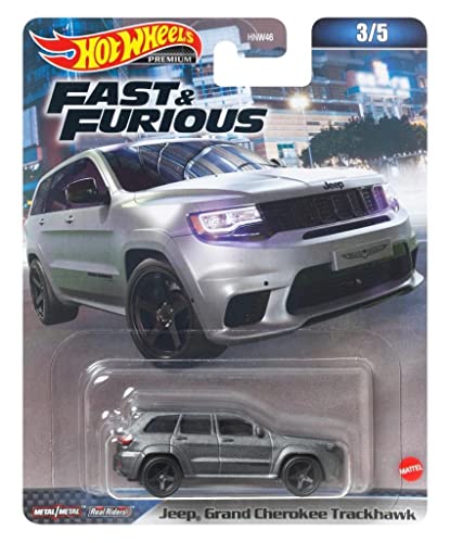 Hot Wheels Jeep Grand Cherokee Trackhawk, Fast & Furious 3/5