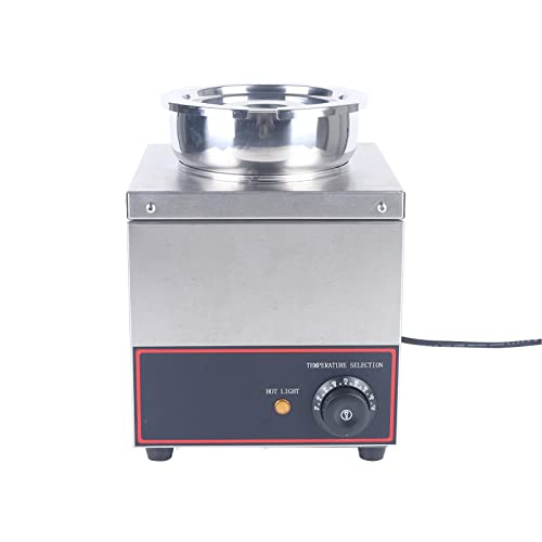 DNYSYSJ Soup Warmer Commercial Food Warmer Electric Sauce Warmer with Removable Pot Insert for Buffet, Restaurant, Party, Adjustable Temp.0-230 β (Style 1)