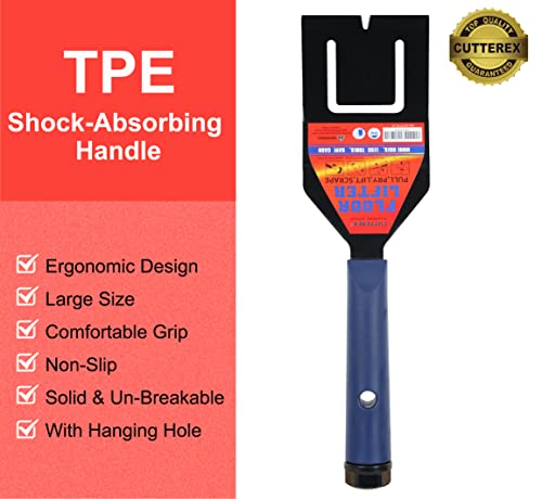 CUTTEREX Floor Lifter, Tile Removal Tool, Removal Multi-Tool for Commercial Work, Molding, Baseboard, Skirting Board, Siding and Flooring Removal, Remodeling