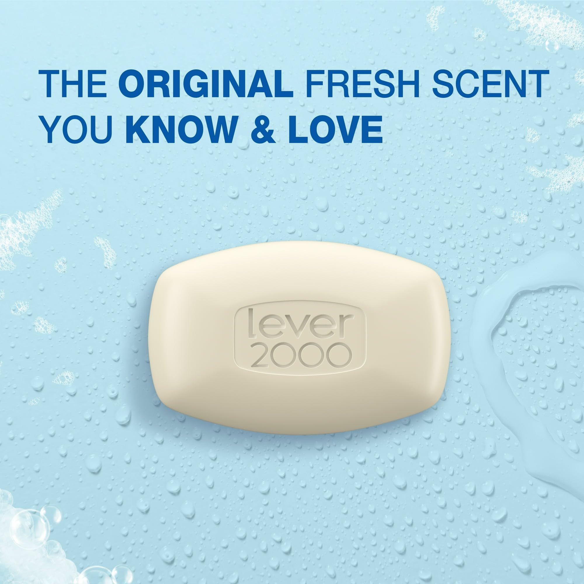 Lever 2000 Perfectly Fresh Bar Soap, 16 Count(Pack of 1)