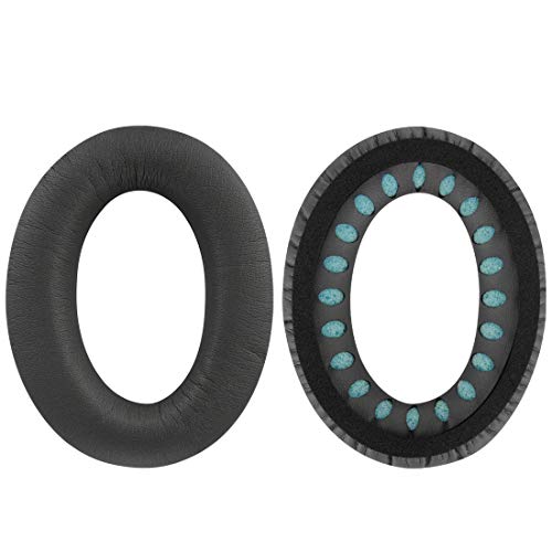 Geekria Replacement Ear Pads + Headband Cover for Bose SoundTrue Around-Ear, AE2, AE2i, AE2w Headphones Headband + Replacement Earpads, Headset Ear Cushion Repair Parts (Dark Grey)
