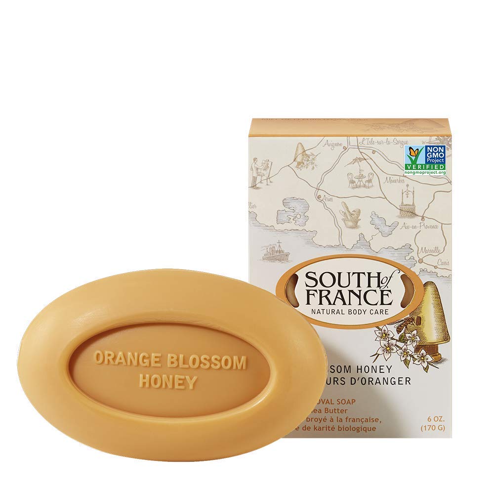 South Of France Bar Soap - 6 Fragrance Variety Bundle, 6 Ounce Bars In Sanisco Box
