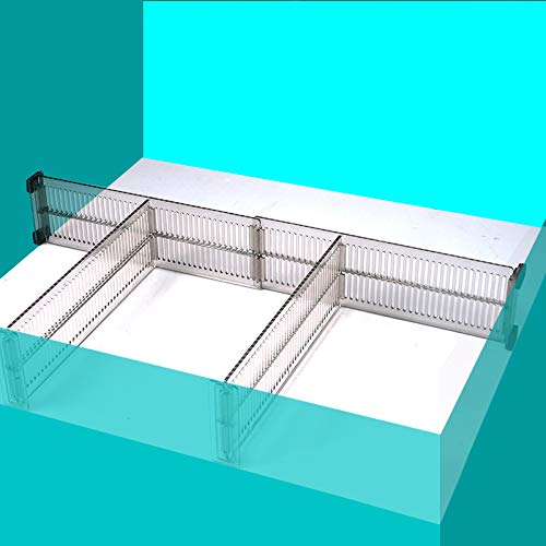 Drawer Divider/Closet Organizer Transparent Black