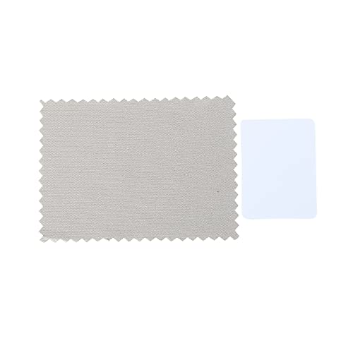 X AUTOHAUX 2pcs Oval Car Rearview Mirror Nano Film Anti Rain Waterproof Side Window Clear Protective Sticker 150mm x 98mm