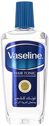 Vaseline Hair Tonic and Scalp Conditioner | Mens Retro Hair Shine, Styling and Conditioning Tonic for Dry Scalp | Small Bottle 200ml