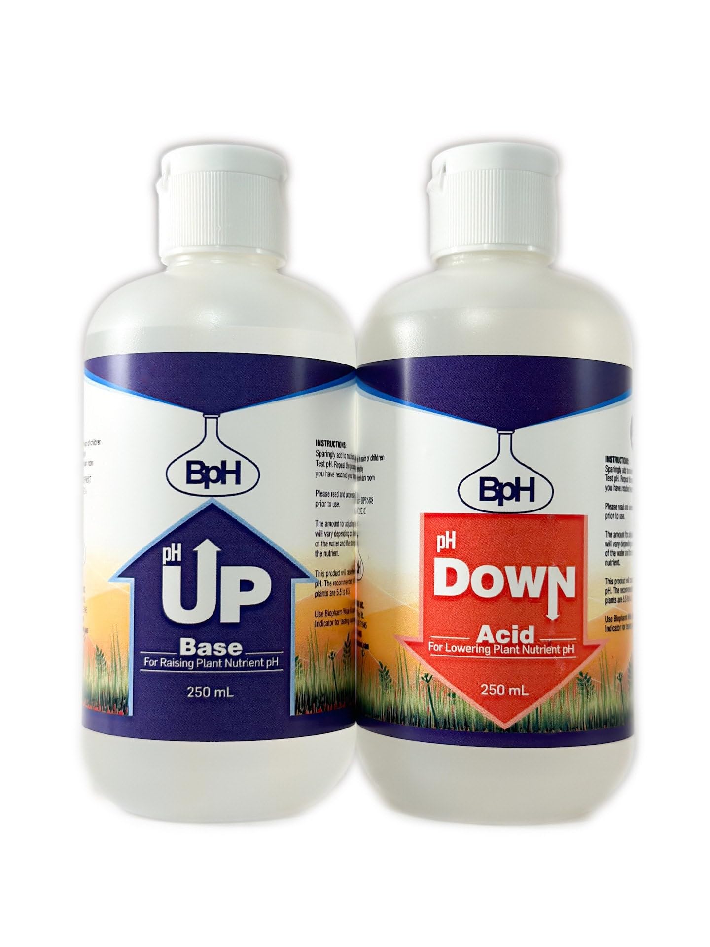 pH Up and pH Down Control Kit â 250 mL (8.4 fl oz) Each â Achieve The Perfect pH â Great for Hydroponics