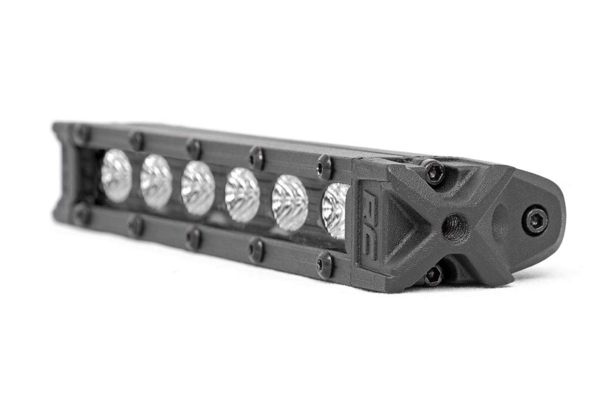 Rough Country 6" Black Series Slimline CREE LED Light Bars | Pair - 70406ABL