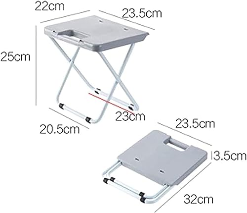 Shower Chair - Lightweight Portable Foldable Stool for Bath - Ideal for Kitchen, Garden, Camping, Fishing, Travel, Hiking - Transfer Bench Seat