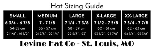 9th Street Hats 'Charles' Firm Felt Homburg Godfather Hat 100% Wool (Black, X-Large)
