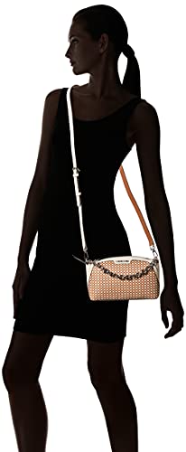 Calvin Klein Hailey Micro Pebble Small Crossbody, Rye Multi Weave