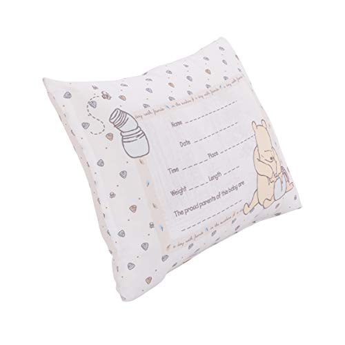 Disney Winnie The Pooh Decorative Keepsake Pillow – Personalized Birth Pillow