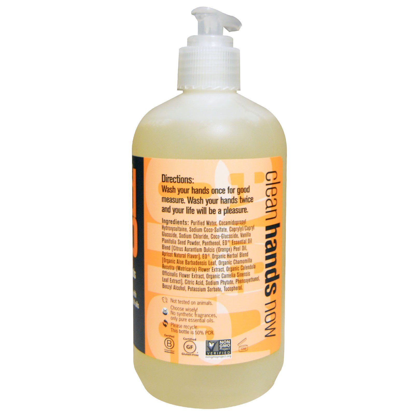 Everyone Botanical Lavender + Coconut Hand Soap & Everyone Botanical Apricot + Vanilla Hand Soap Bundle, 12.75 oz each