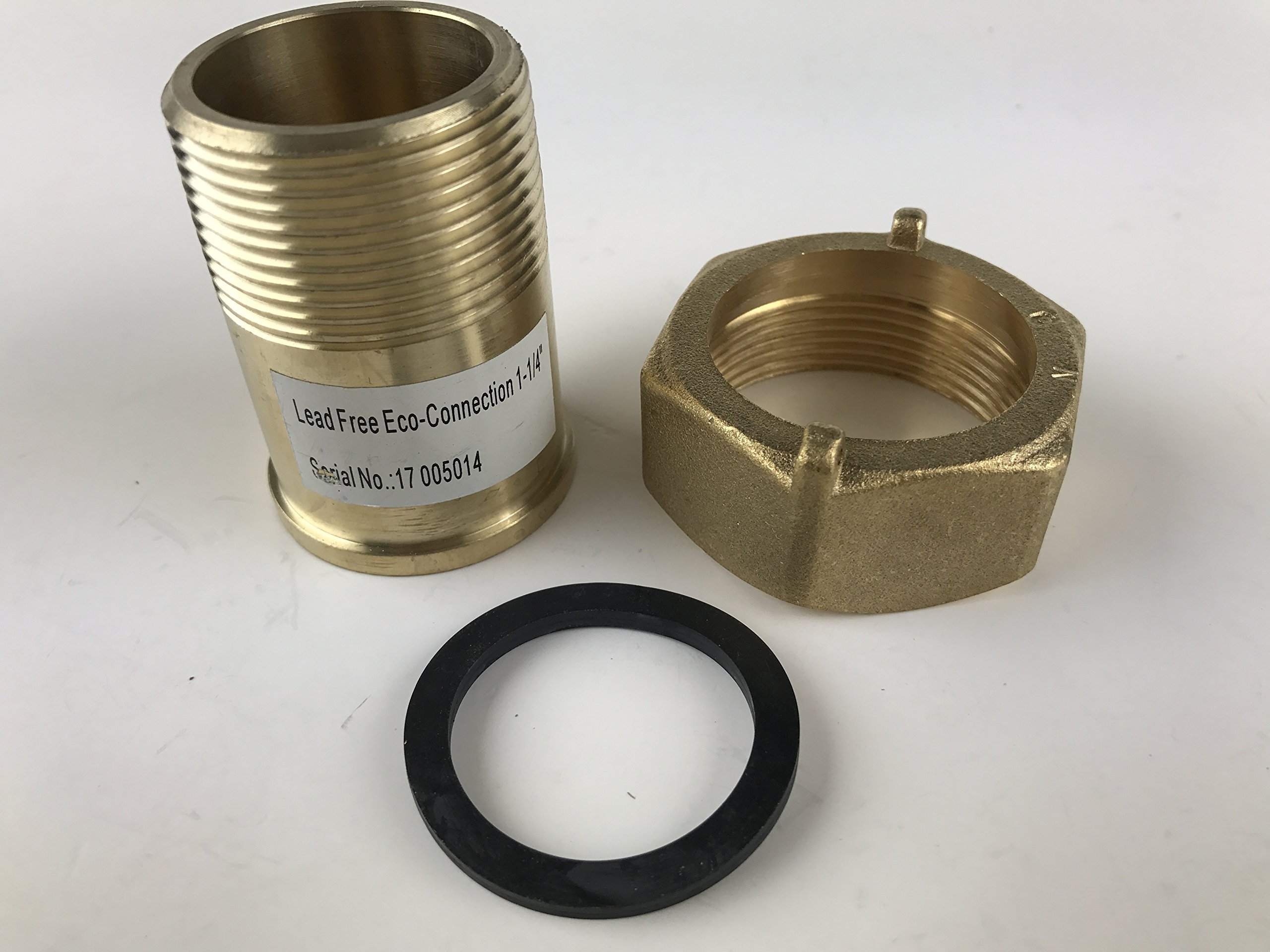 DAE C-75NL 1pcs 3/4" NonLead Water Meter Coupling, 3/4" Male NPT, 1" Female NPSM