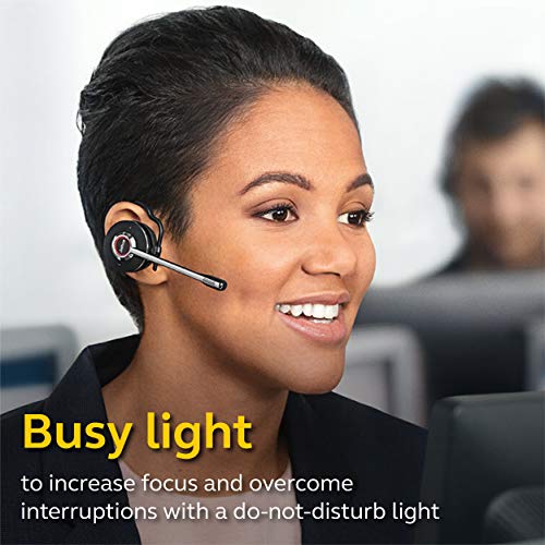Jabra Engage 65 Wireless Headset, Convertible – Telephone Headset with Industry-Leading Wireless Performance, Advanced Noise-Cancelling Microphone, Call Center Headset with All Day Battery Life