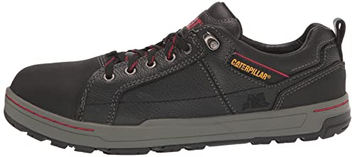 Cat Footwear Men's Brode Steel Toe Work Shoe, Black, 11