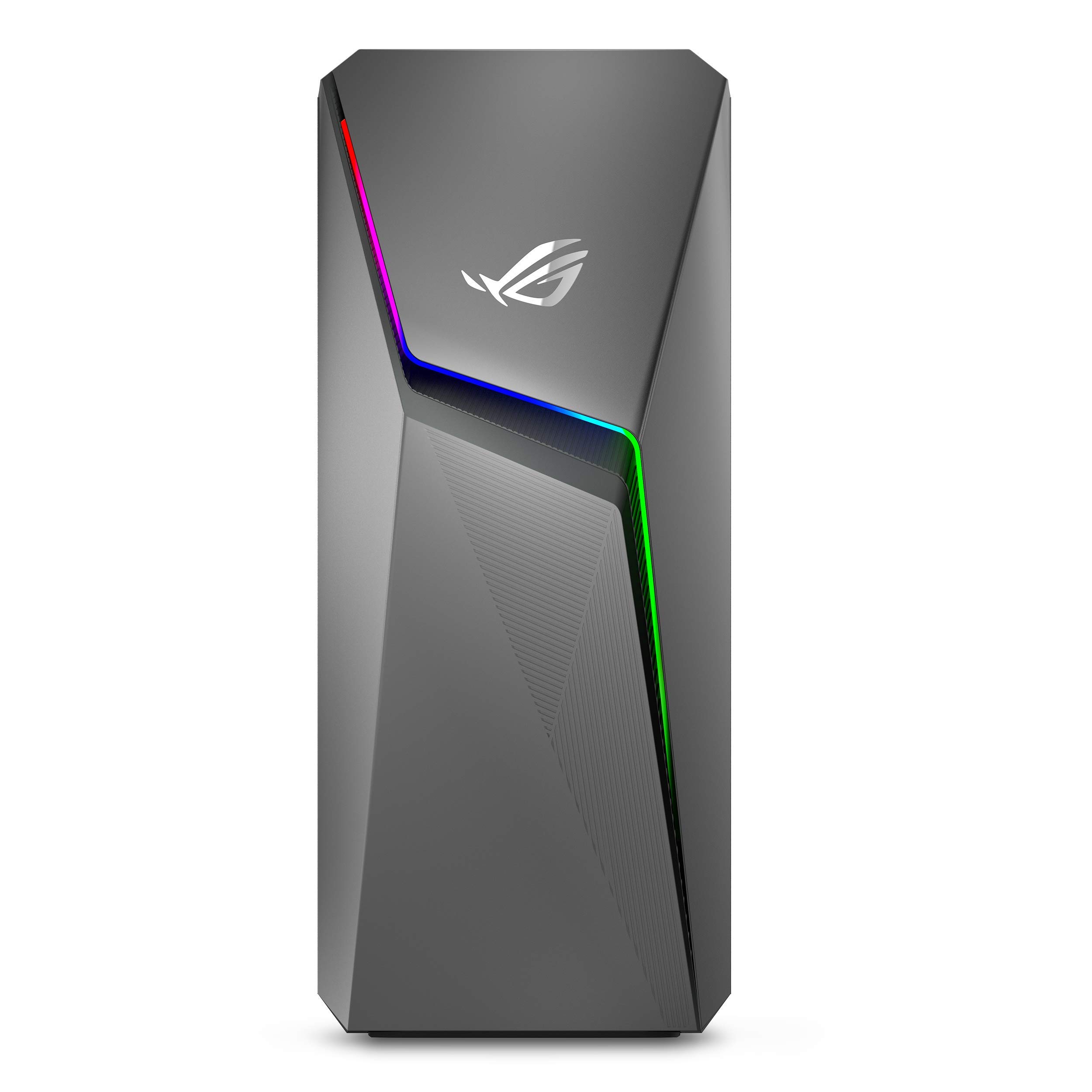 ROG Strix GL10DH Gaming Desktop PC, AMD Ryzen 7 3700X, GeForce GTX 1660 Ti, 16GB DDR4 RAM, 512GB SSD + 1TB SSD, Wi-Fi 5, Windows 10 Home, GL10DH-PH762 (Renewed)