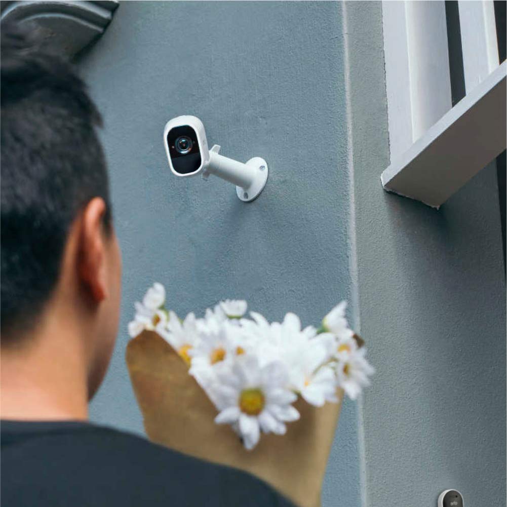 Arlo VMS4230P-100NAS Pro 2 - Wireless Home Security Camera System with Siren, Rechargeable, Night Vision, Indoor/Outdoor, 1080p, 2-Way Audio, Wall Mount, Cloud Storage Included, 2 Camera Kit
