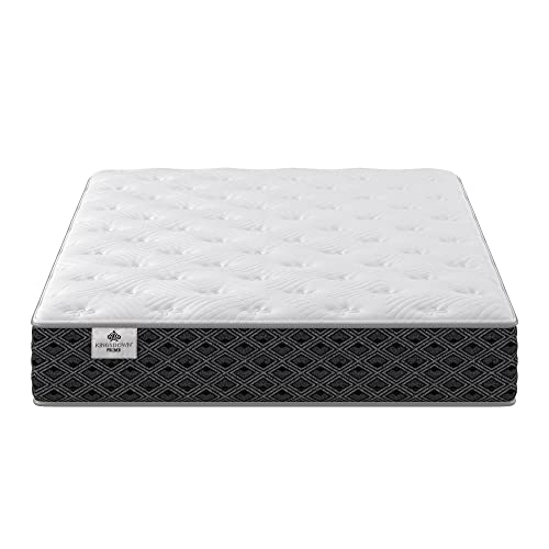 Kingsdown Firm Innerspring Mattress King, Cooling Gel Foam Layer Multi-Layered Comfort Cool Sleep Quilted Top Luxury Mattresses 12-Inch, Prime Owington