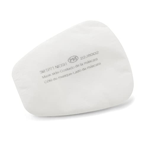 3M Respirator Filter Replacement 5P71, 5 Pairs, P95, Must Be Used with 3M 5000 Respirators or 3M Cartridges 6000 Series