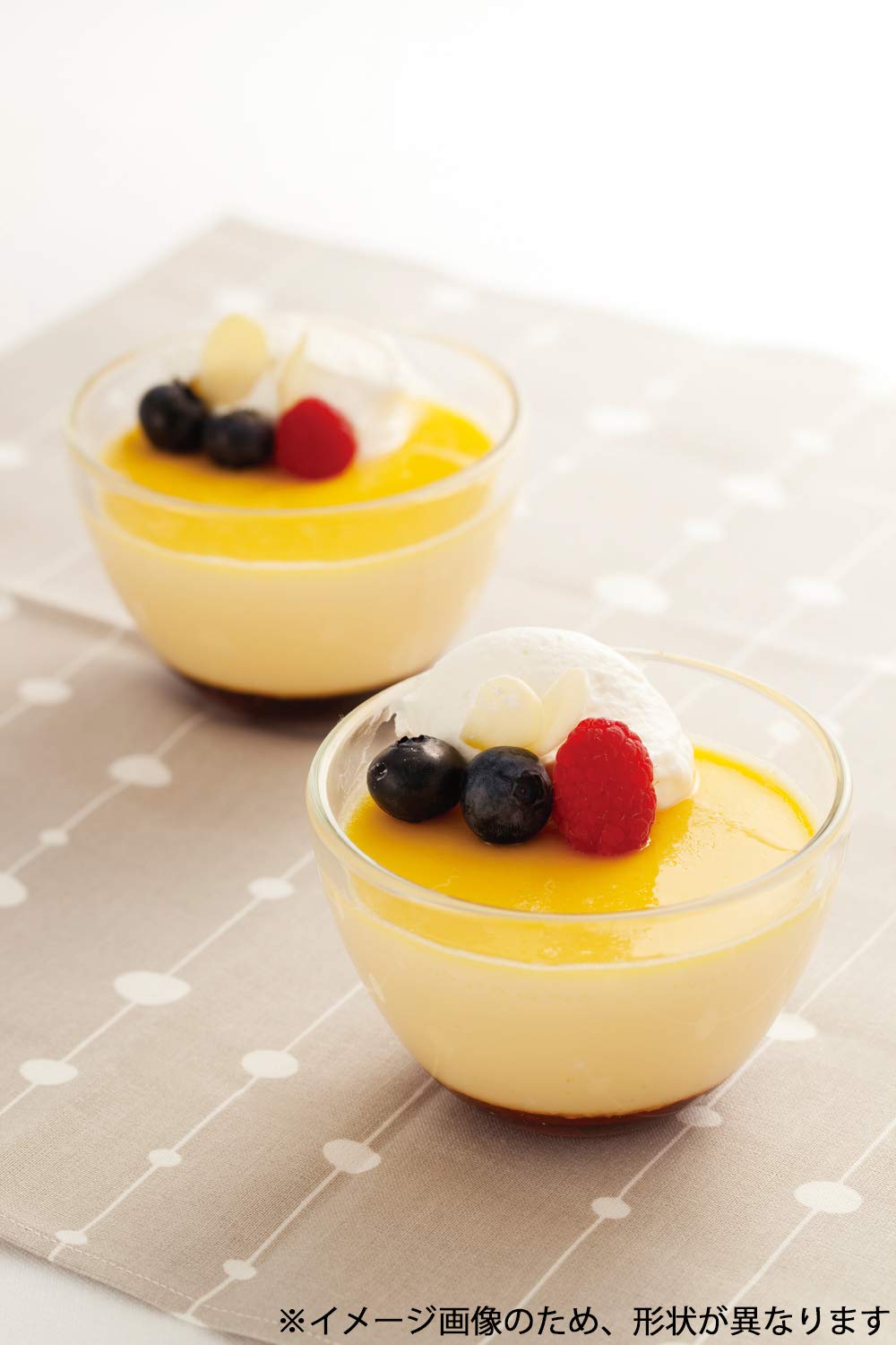 iwaki KBT942 Sweet Cups (Jelly), 5.3 fl oz (160 ml), Set of 6
