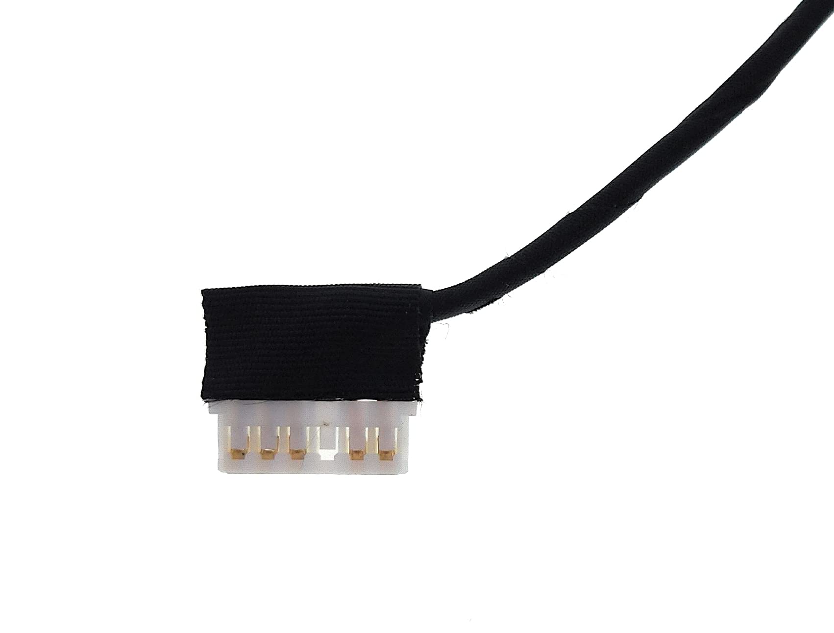 PHONSUN DC Power Jack Port Socket Slot in Cable Replacement with Wire Harness for Dell Inspiron 15 17 5000 5565 5567 P66F P66F001 5767 P32E P32E001 0R6RKM R6RKM DC30100YN00 DC30100ZM00 BAL30_DC_Cable