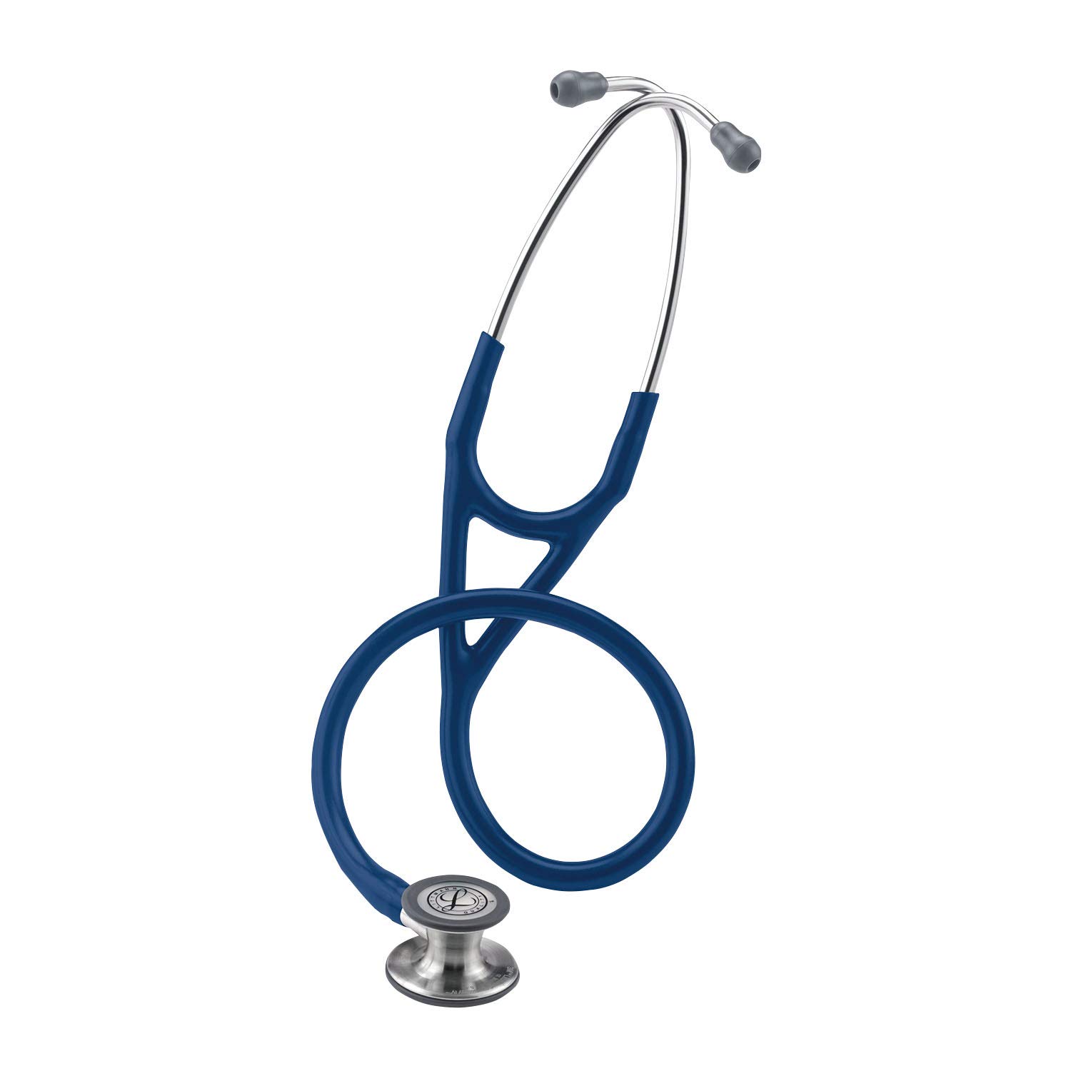 3M Littmann Stethoscope, Cardiology IV, Navy Blue Tube, Stainless Steel Chestpiece, 27 Inch, 6154 & 40007 Stethoscope Identification Tag, Black