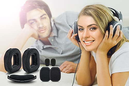 A50 Mod Kit Gen 4 - Ear Cushion Compatible with Astro Gaming A50 Wireless Headset Velvet - Headband/Microphone Foam/Ear Pads I Not Work with GEN 3