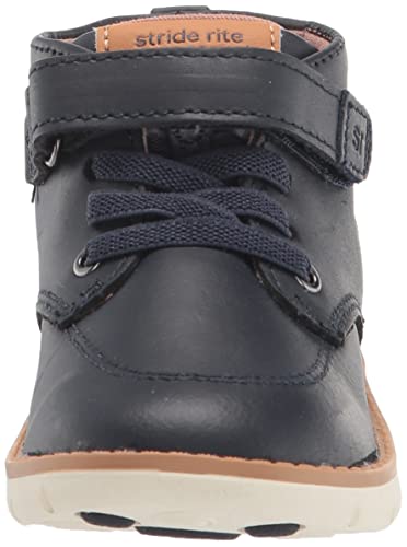 Stride Rite Boys SRT Quinn Sneaker, Navy , 4 Infant