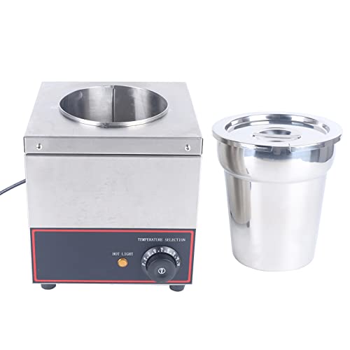 DNYSYSJ Soup Warmer Commercial Food Warmer Electric Sauce Warmer with Removable Pot Insert for Buffet, Restaurant, Party, Adjustable Temp.0-230 β (Style 1)