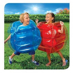 BANZAI: Bump N' Bounce Body Bumpers, A Game of Bumping & Bopping, 2 Bumpers Included in Red & Blue, Fun & Safe Cushion Inflatable Surface, For Ages 4 and up