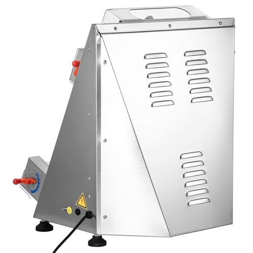 VEVOR Commercial Dough Roller Sheeter 15.7inch Electric Pizza Dough Roller Machine 390W Automatically Suitable for Noodle Pizza Bread and Pasta Maker Equipment