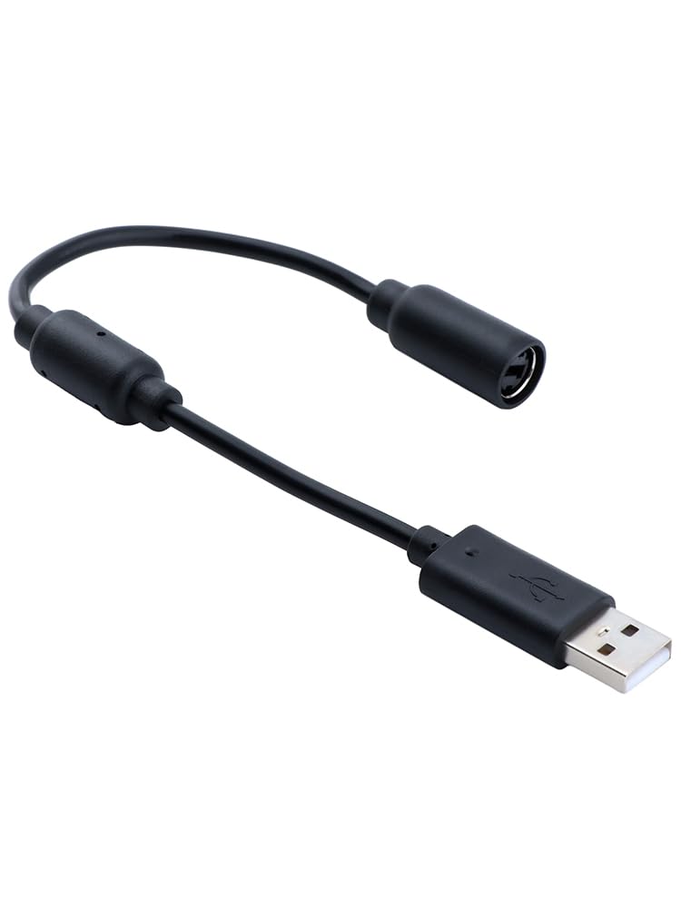 Breakaway Wired Game Controller Stable for Xbox 360, Adapter Controller USB Breakaway Cable, 25cm
