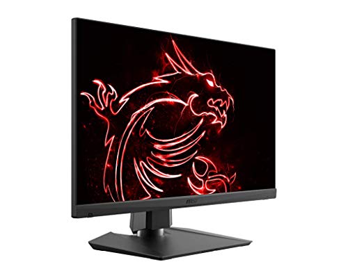 MSI Full HD Gaming RGB Non-Glare Super Narrow Bezel 1ms 1920 x 1080 144Hz Refresh Rate Adjustable Height Arm FreeSync 27” IPS Gaming Monitor (Optix MAG274R), Black