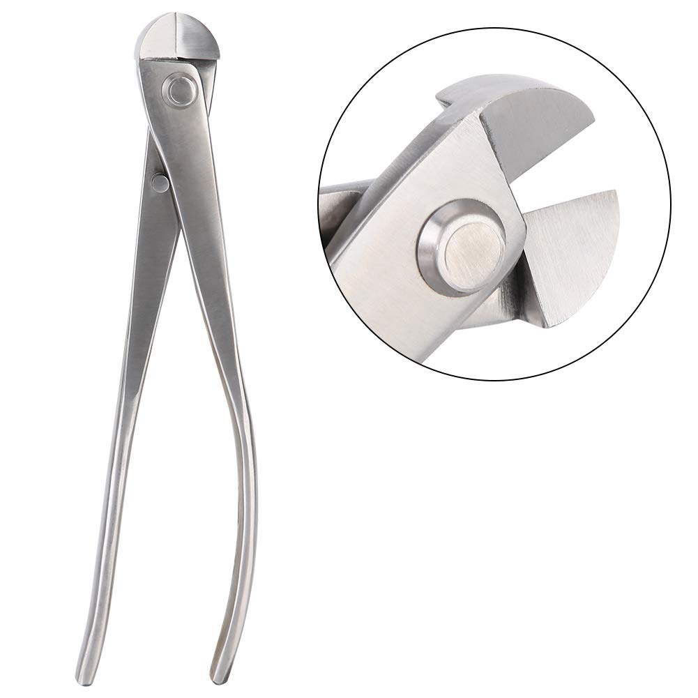8inch Concave Cutter Bonsai Tool, Round Branch Cutter, 210mm Stainless Steel Bonsai Cutterround Edge Garden Pruning Shears Branches Cutter Scissors Beginner Bonsai Tools